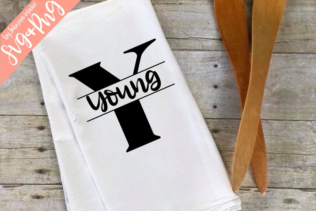 Split Monogram Y (SVG & PNG) - Etsy
