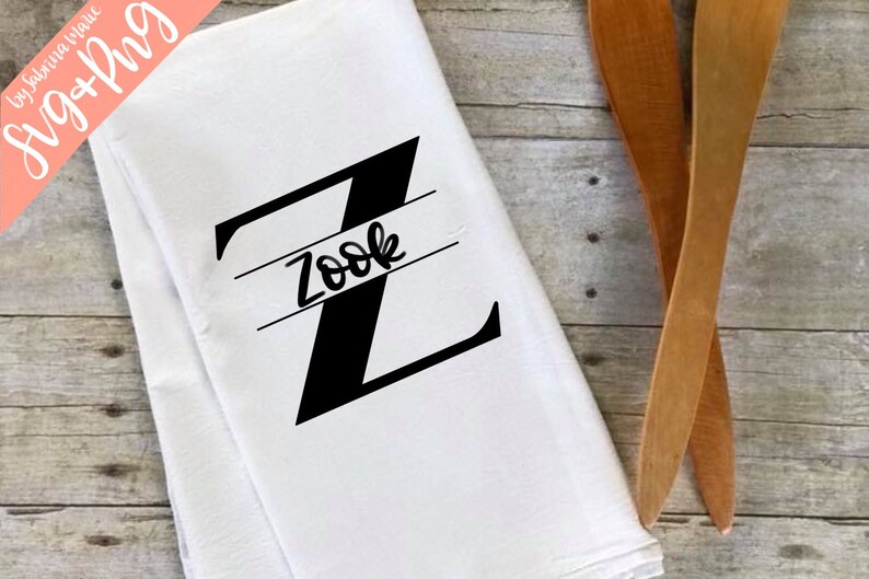 Split Monogram Z SVG & PNG - Etsy
