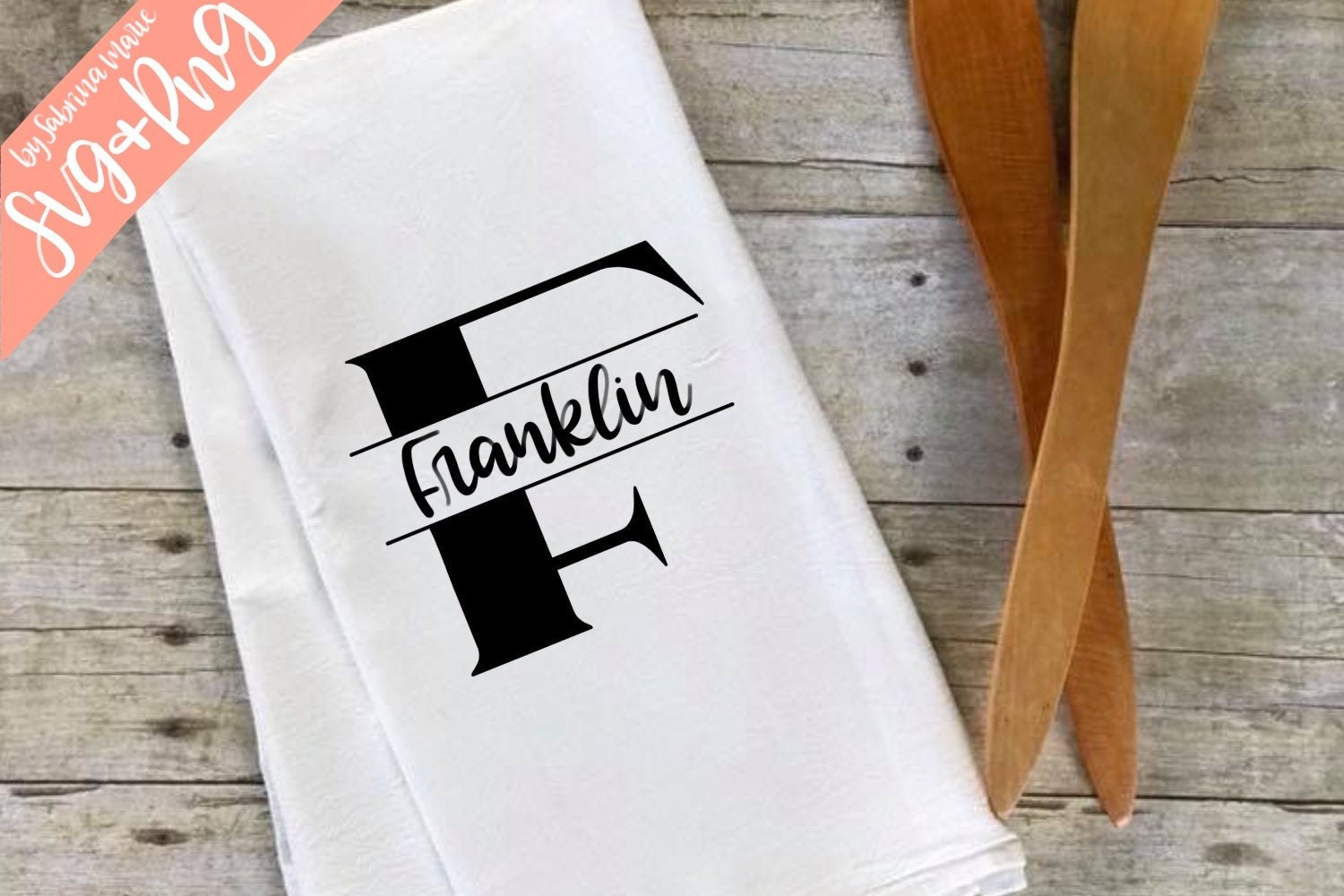 Split Monogram F (SVG & PNG) - Etsy