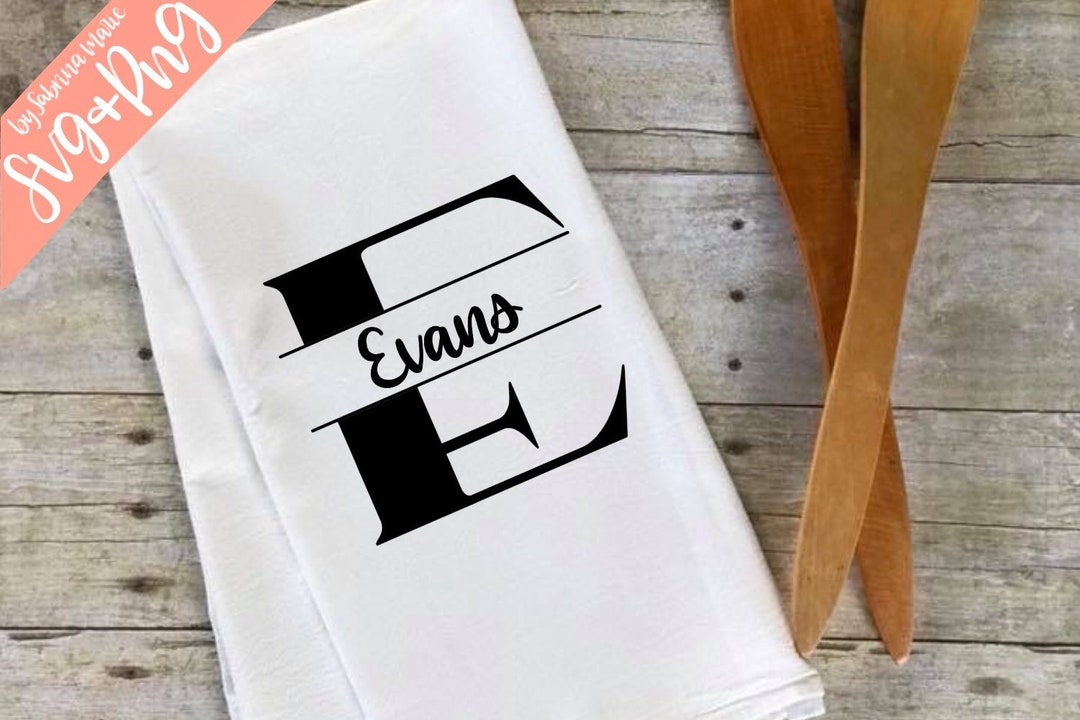 Split Monogram E (SVG & PNG) - Etsy