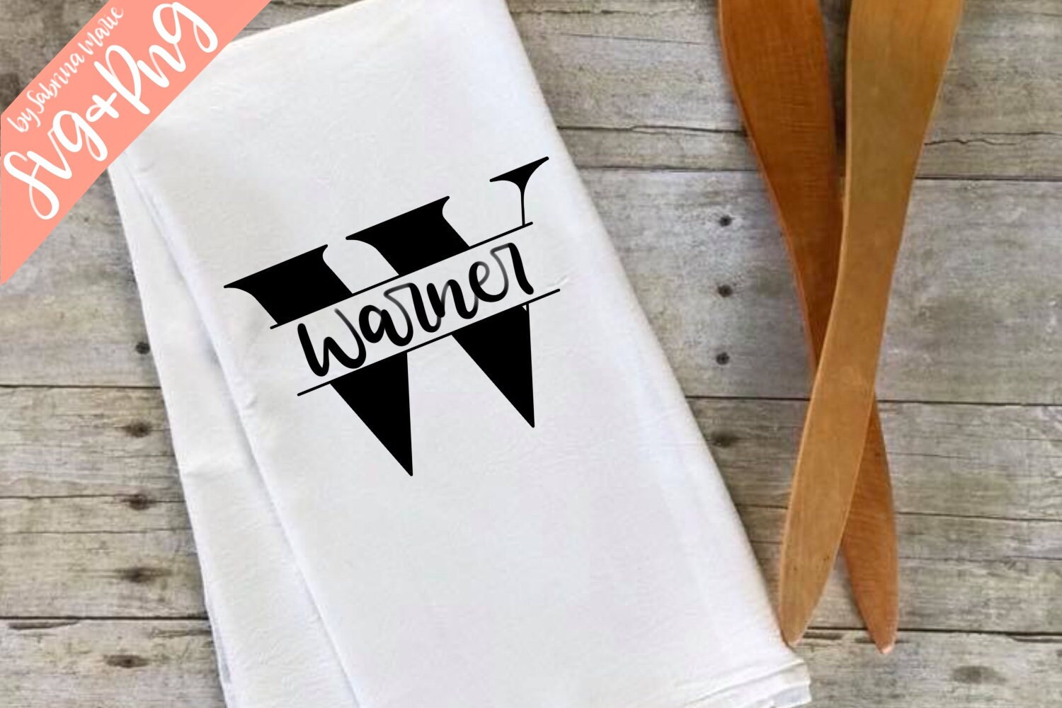 Split Monogram W Digital Download (SVG & PNG) - Etsy