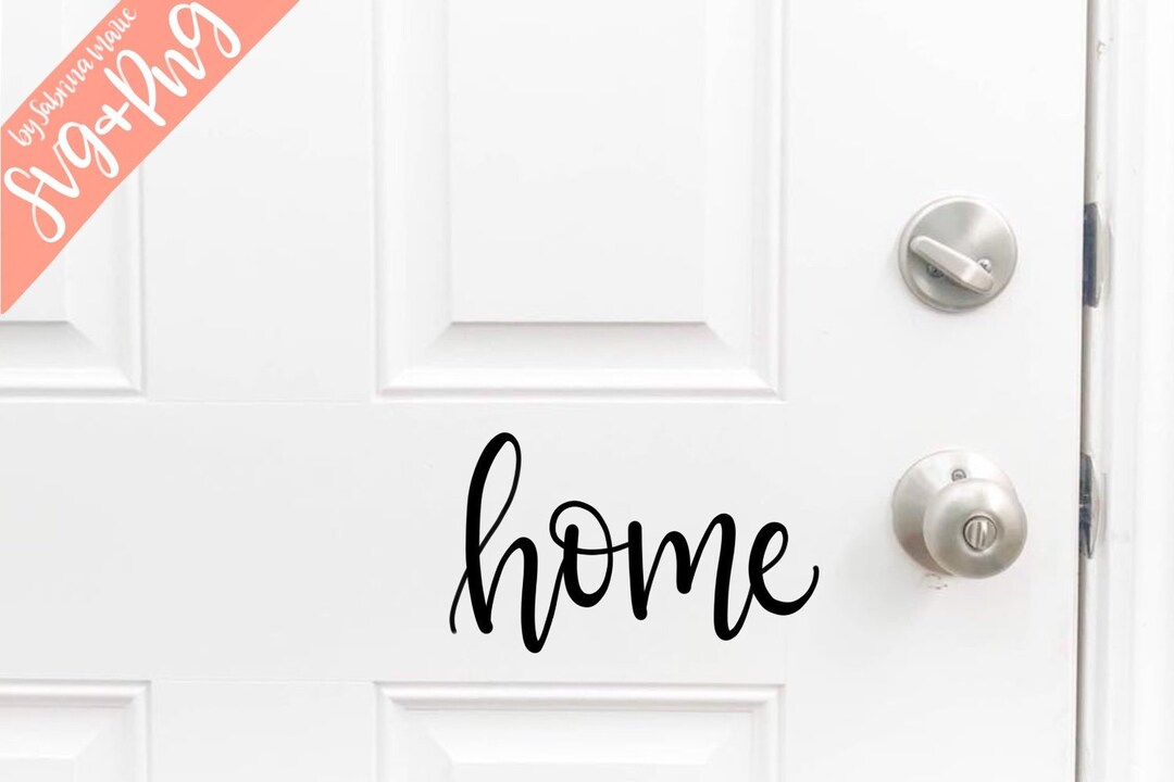 Home Handlettered Digital Download (SVG & PNG) - Etsy