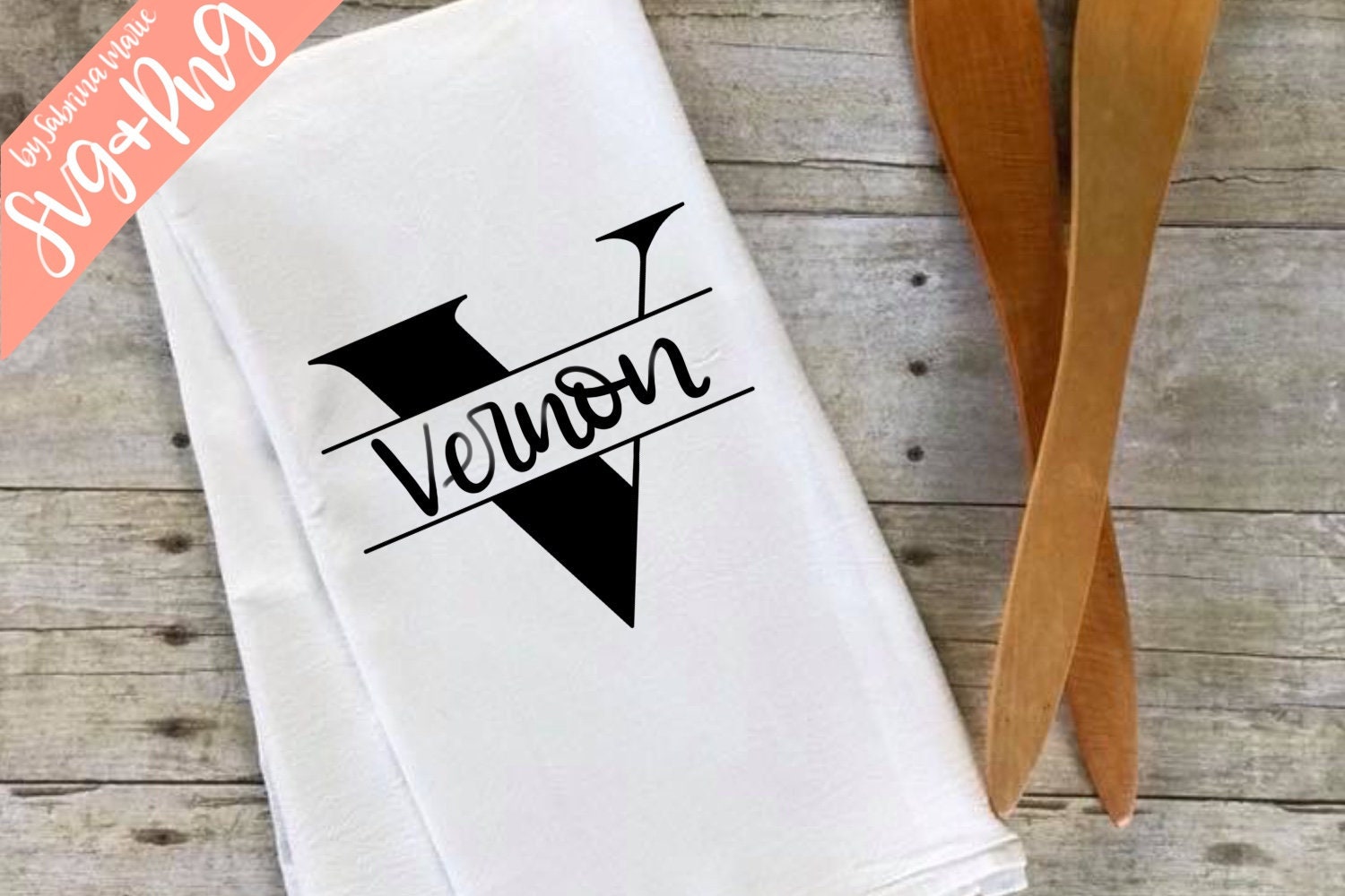 Split Monogram V (SVG & PNG) - Etsy