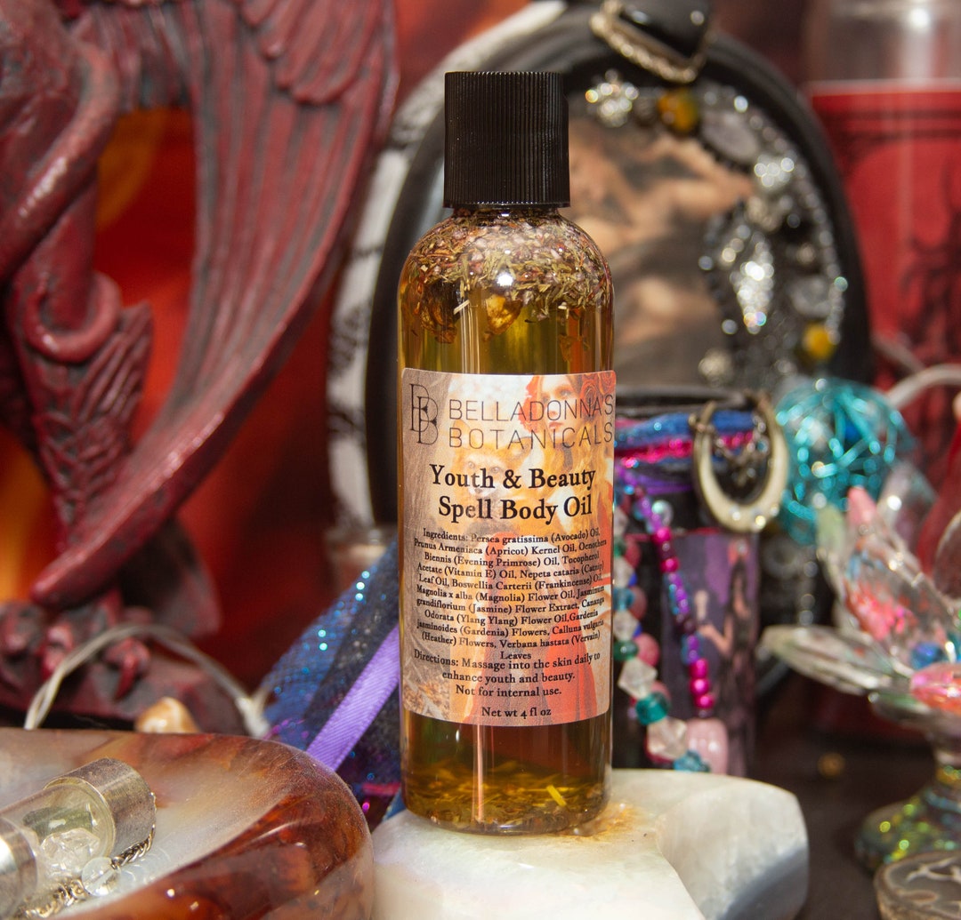 Youth & Beauty Spell Bath and Body Oil - Etsy