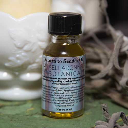Return to Sender Ritual Oil - Etsy