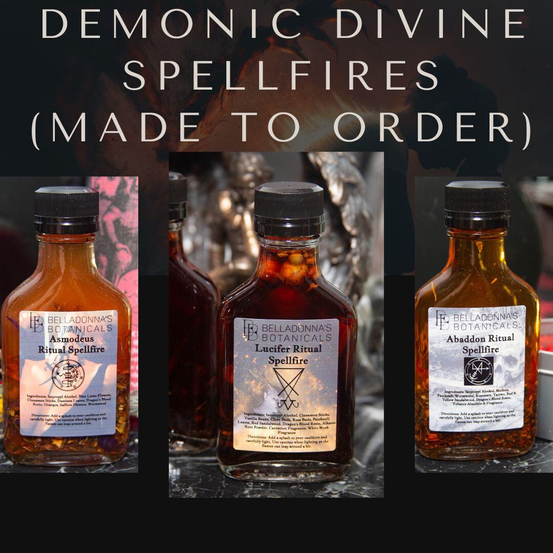 Demonic Divine Spellfires (made to Order) - Etsy