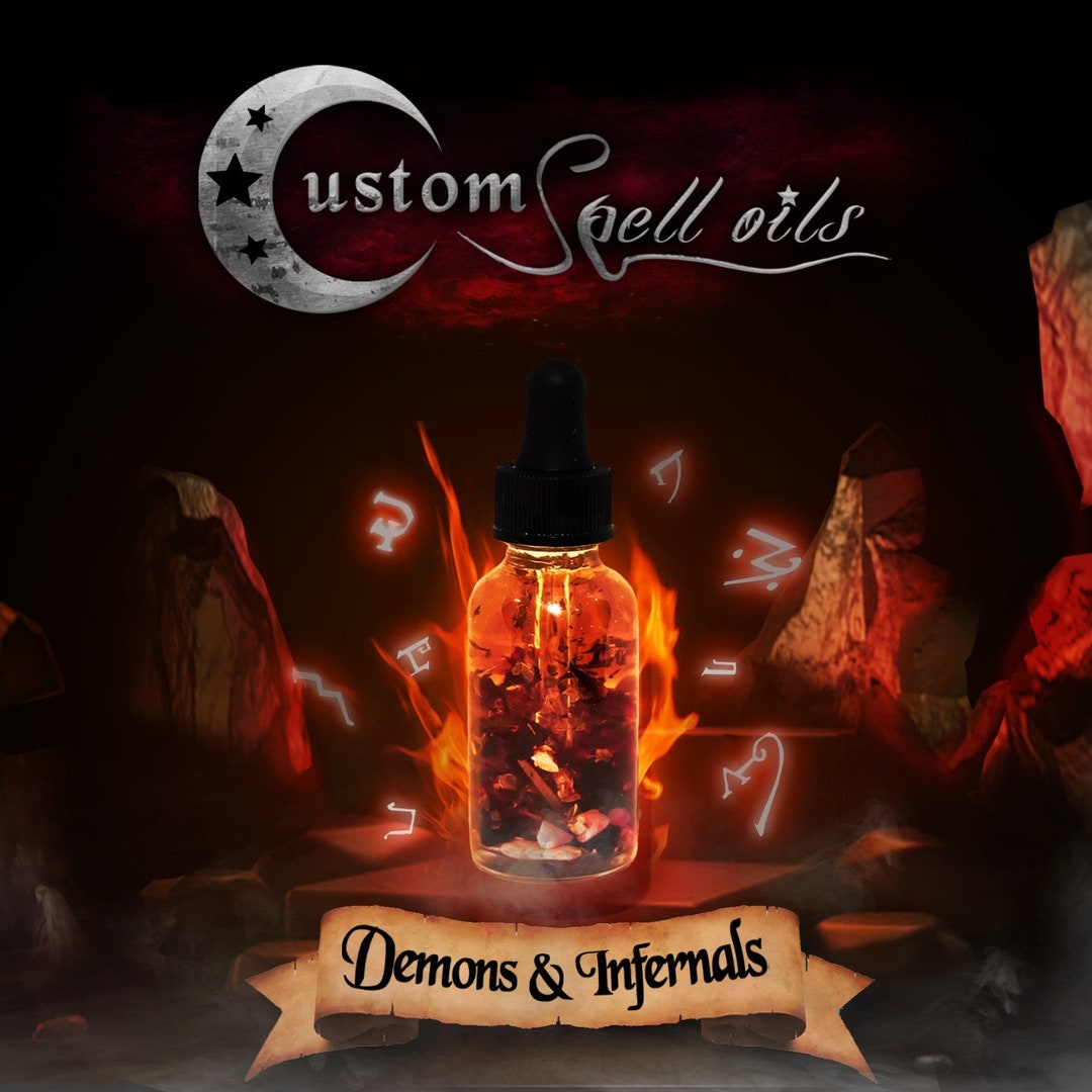 Custom Spell Oils for Demons and Infernals - Etsy