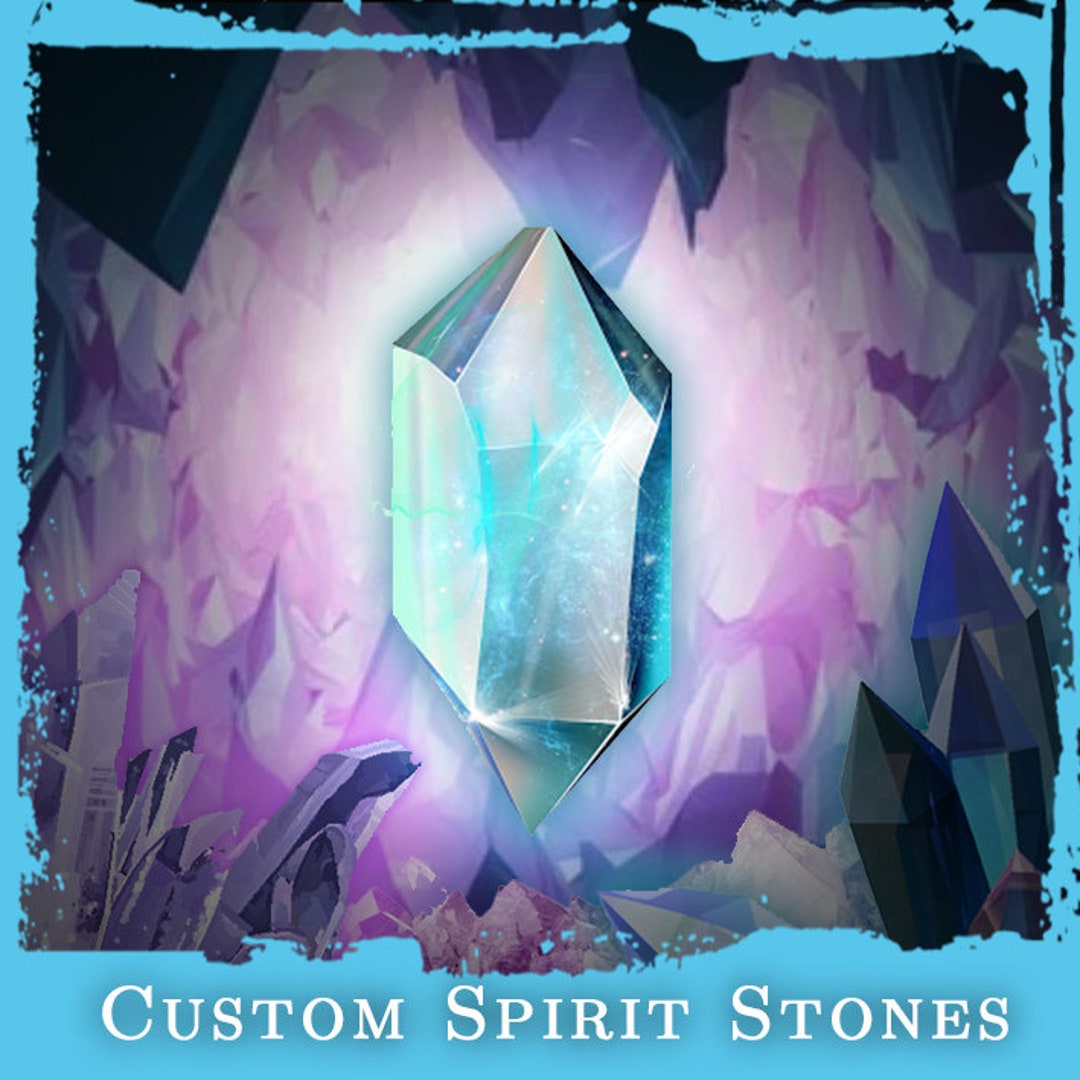 Custom Spirit Stone - Etsy