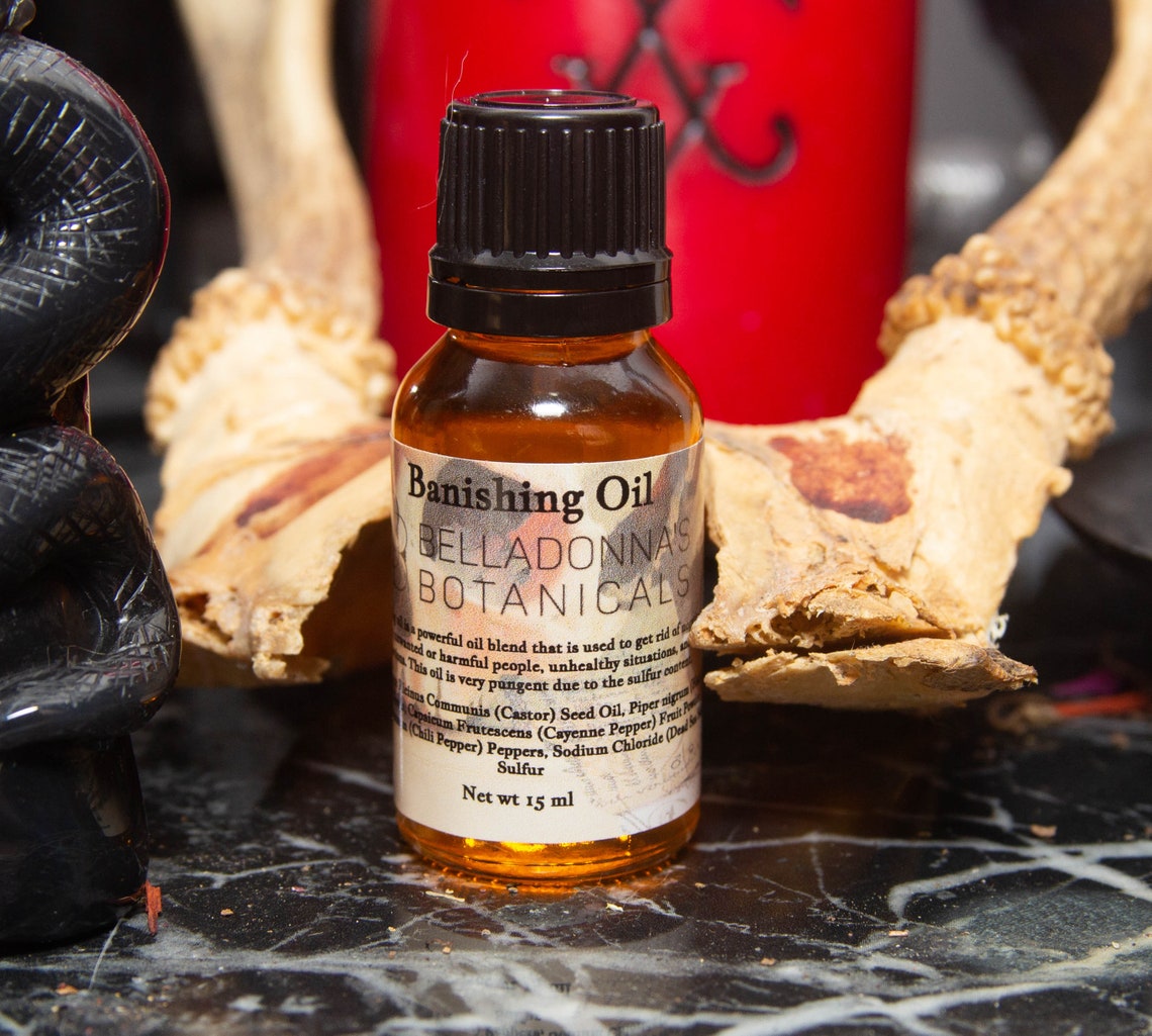 Banishing Ritual Oil - Etsy