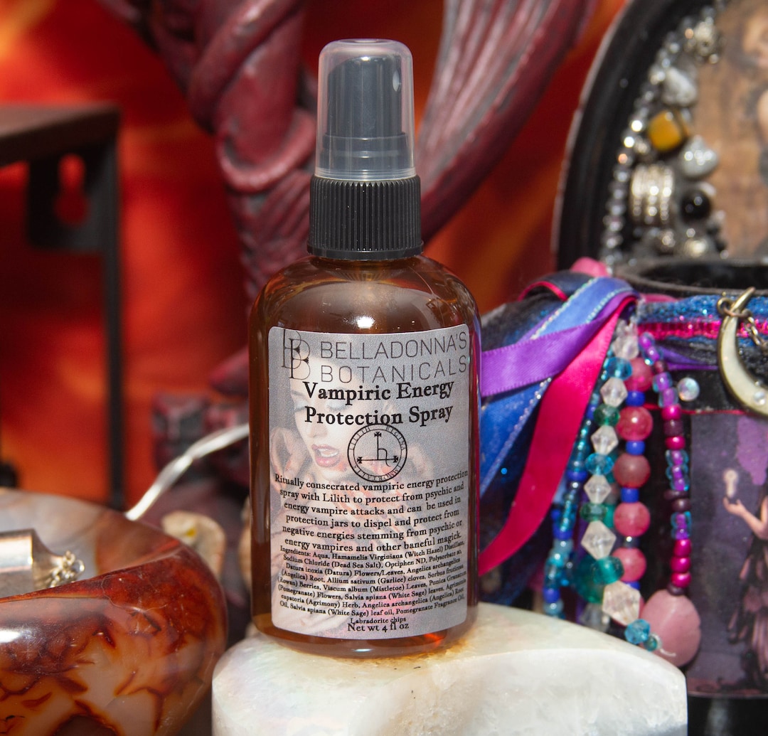 Vampiric Energy Protection Spray - Etsy