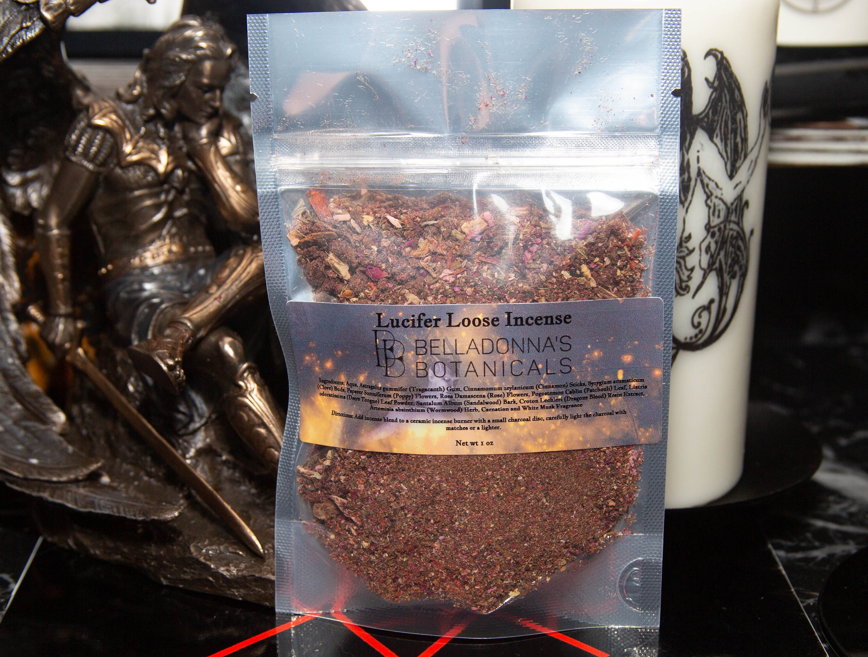 Lucifer Loose Incense | Etsy