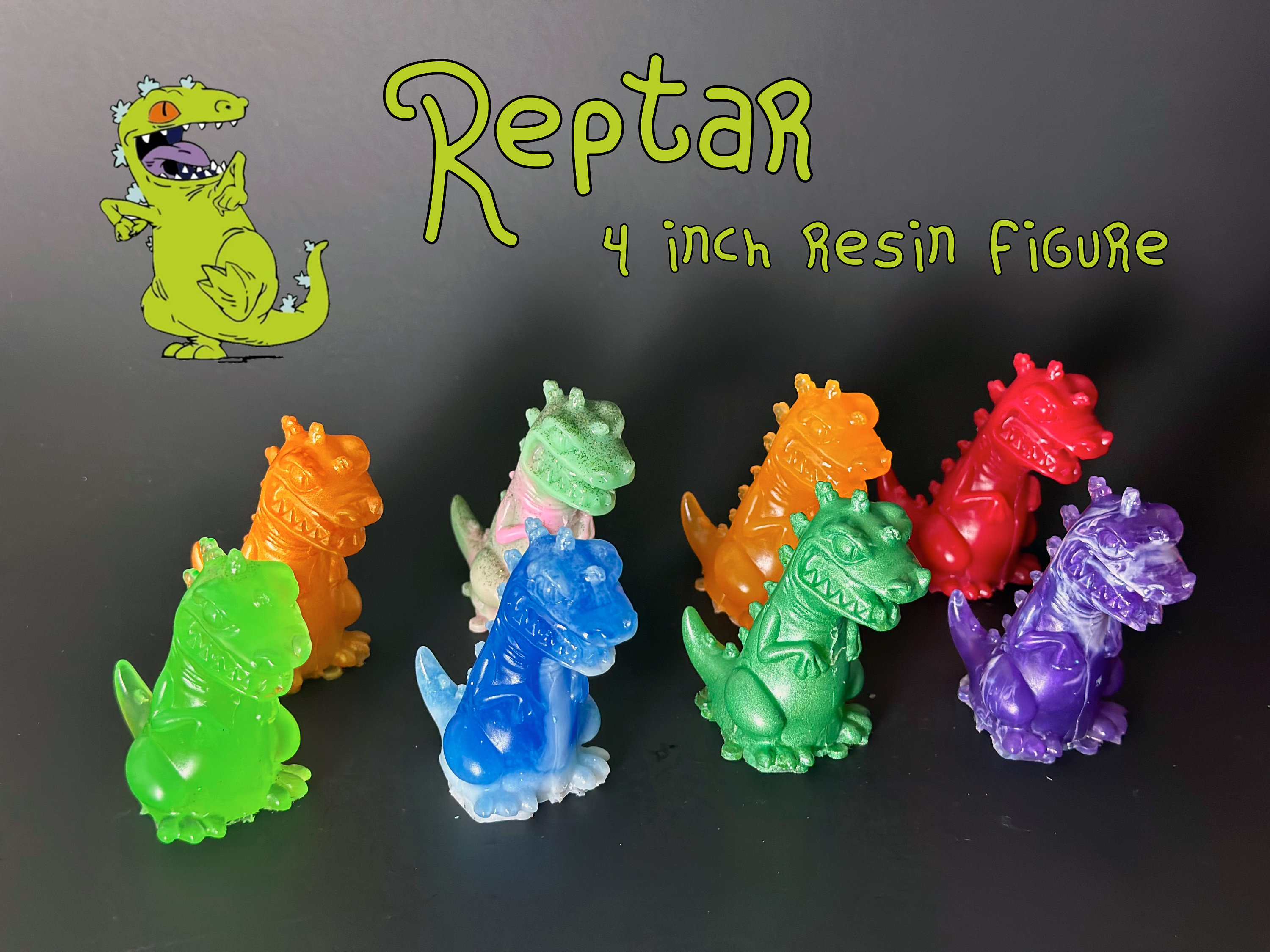 REPTAR- 4" Resin Collectible Figurine - Etsy