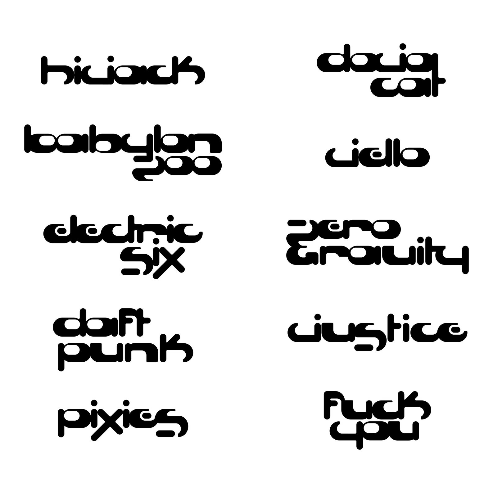 Googi Y2K Font for Logos, Clothing, Graphic Design - Etsy