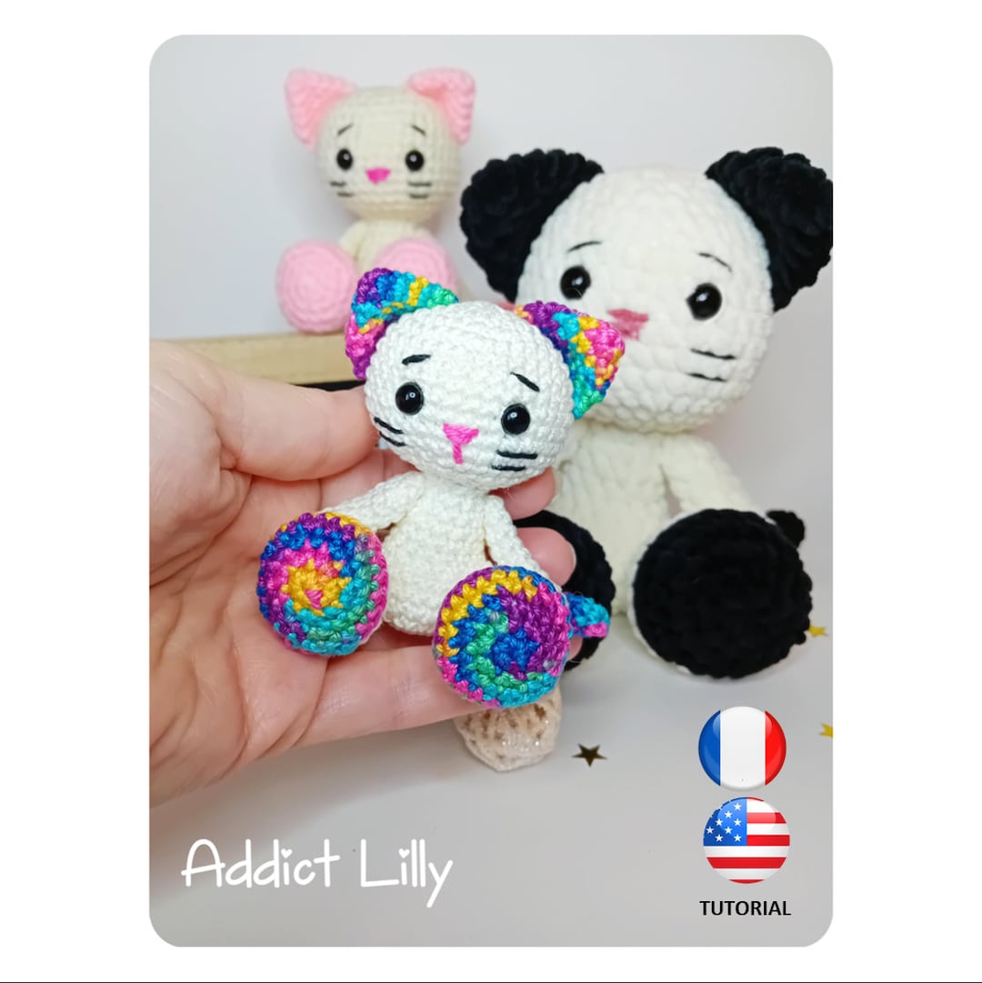 Wifi Le Chat - Crochet Cat - Crochet Pattern - PDF File - FR/US ...