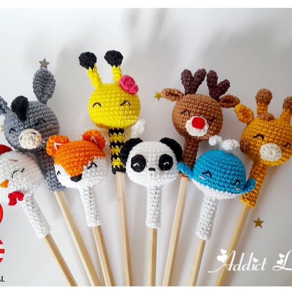 Stylo animaux - Etsy France