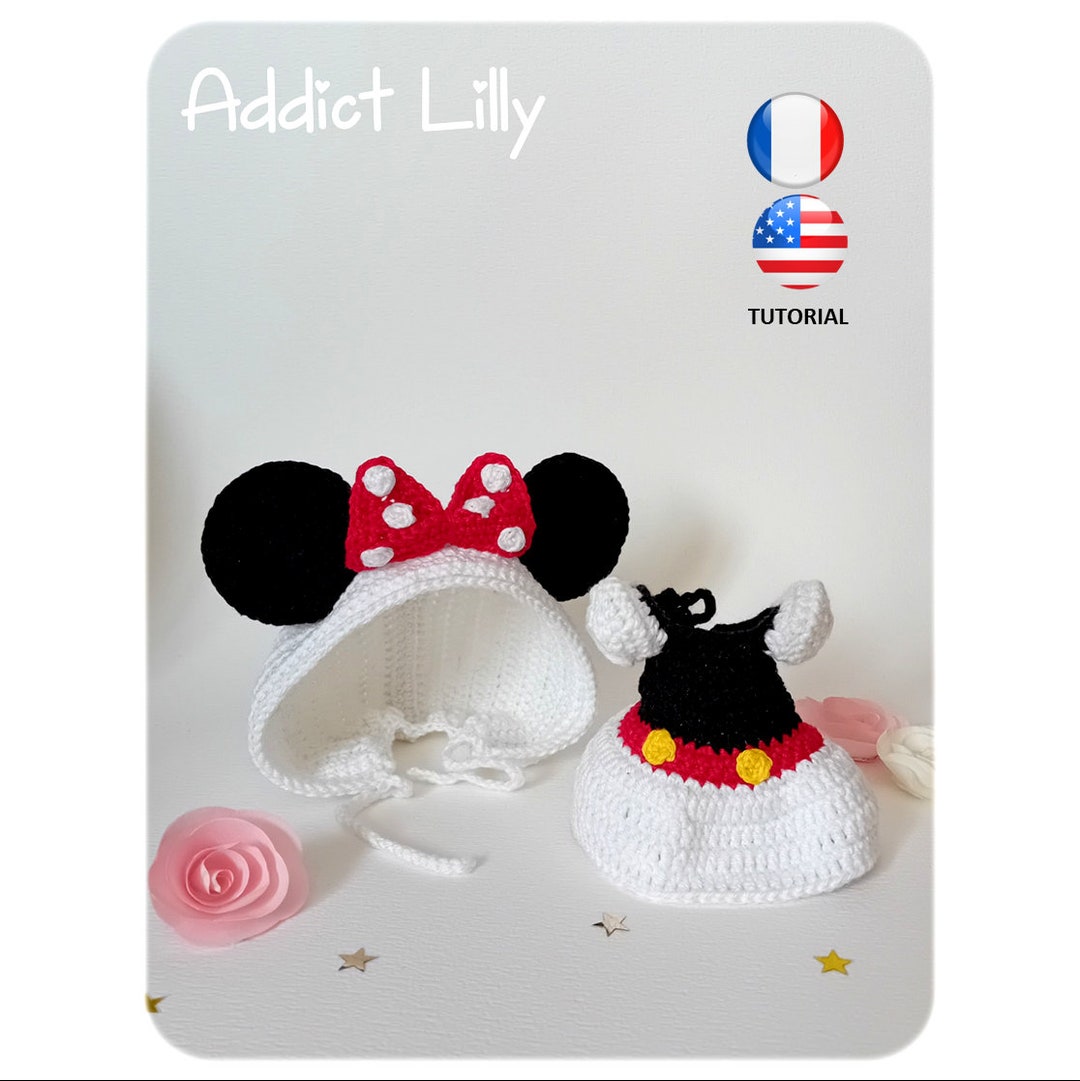 Minnie Outfit for Mila - Crochet Doll - Crochet Pattern - PDF File - FR ...