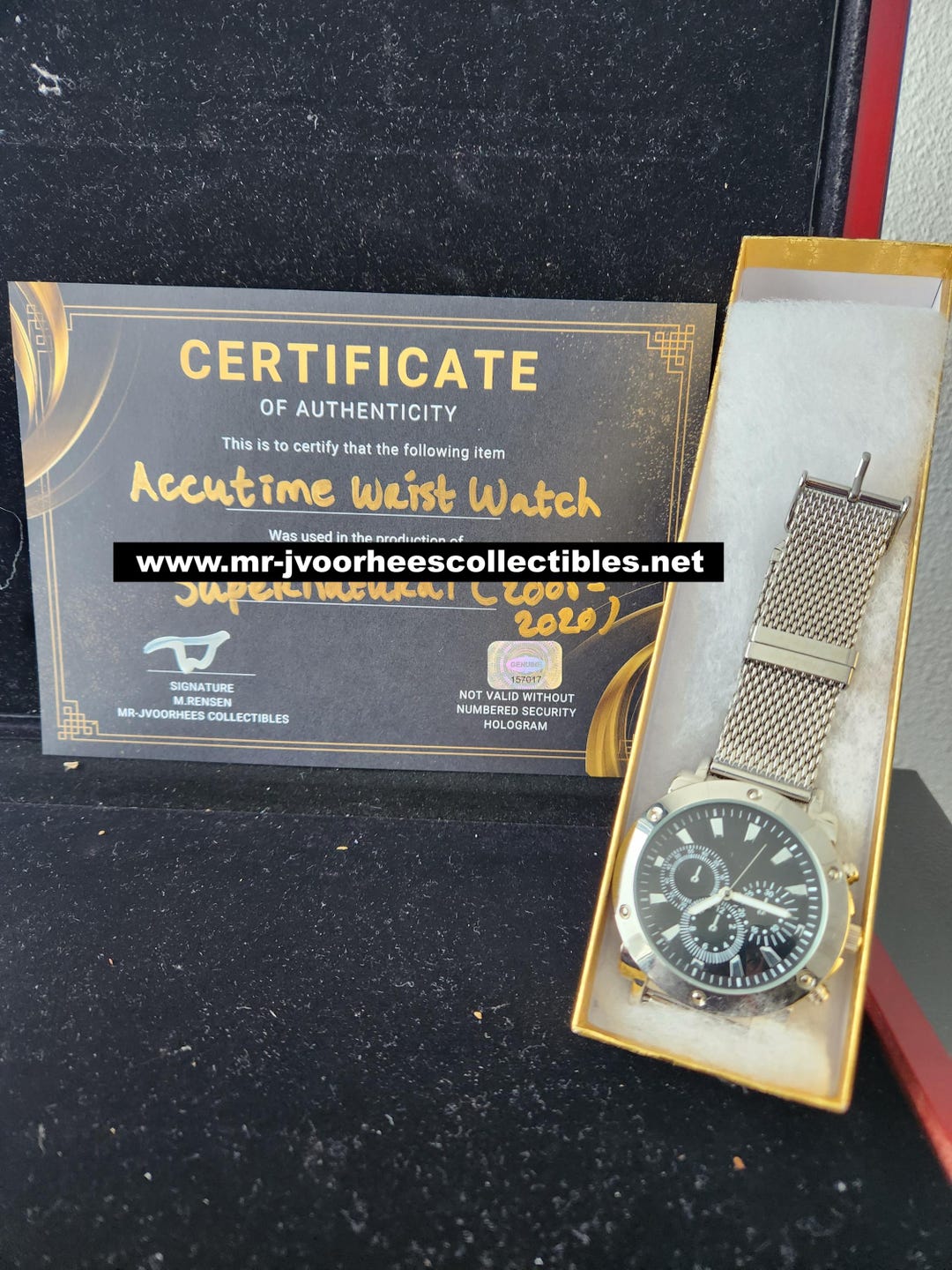 Supernatural (2005-2020) Original Production Used Men Accutime Wrist ...
