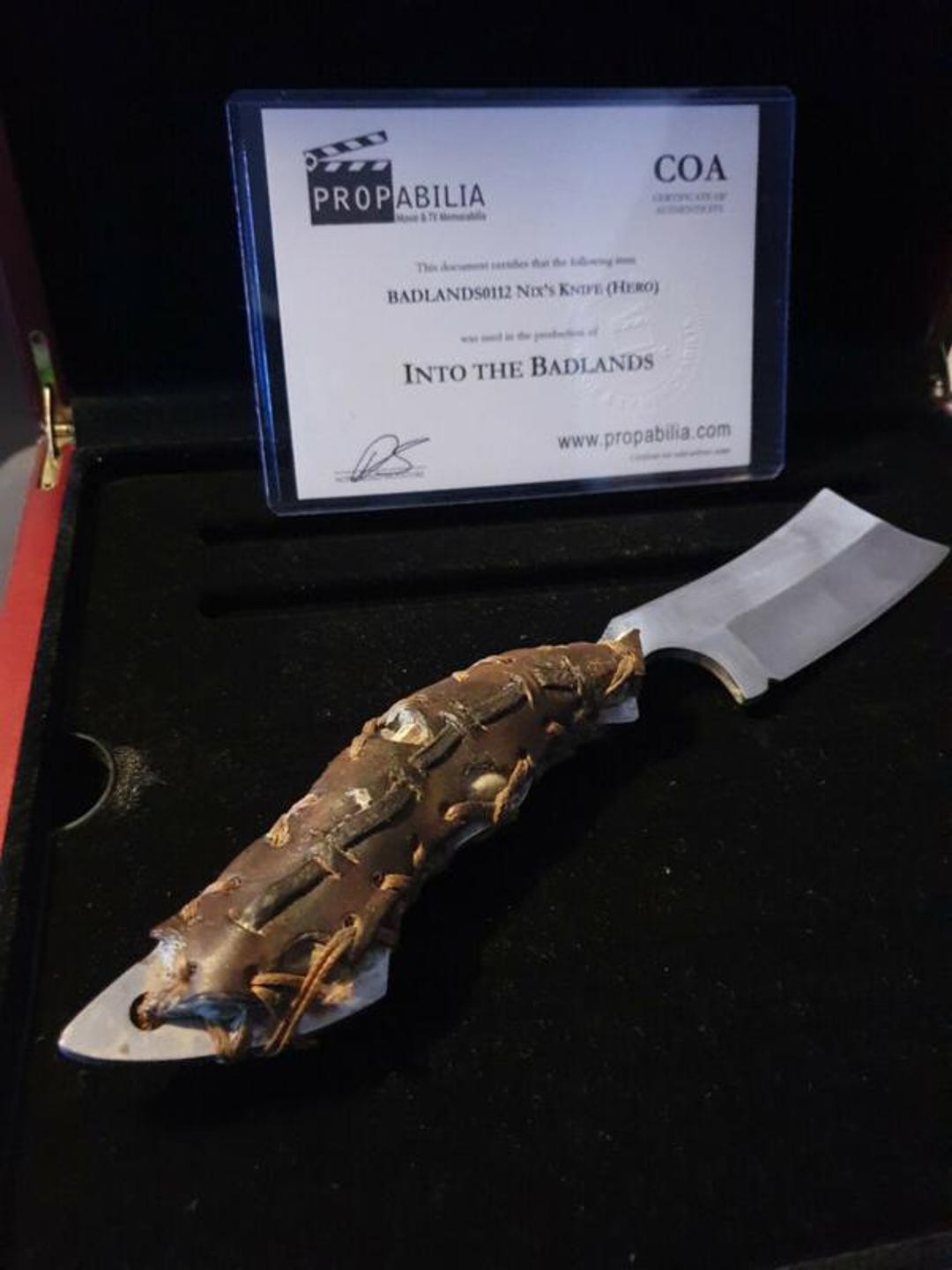 Into the Badlands Original Screen Used Nix's Knife Movie Prop - Etsy