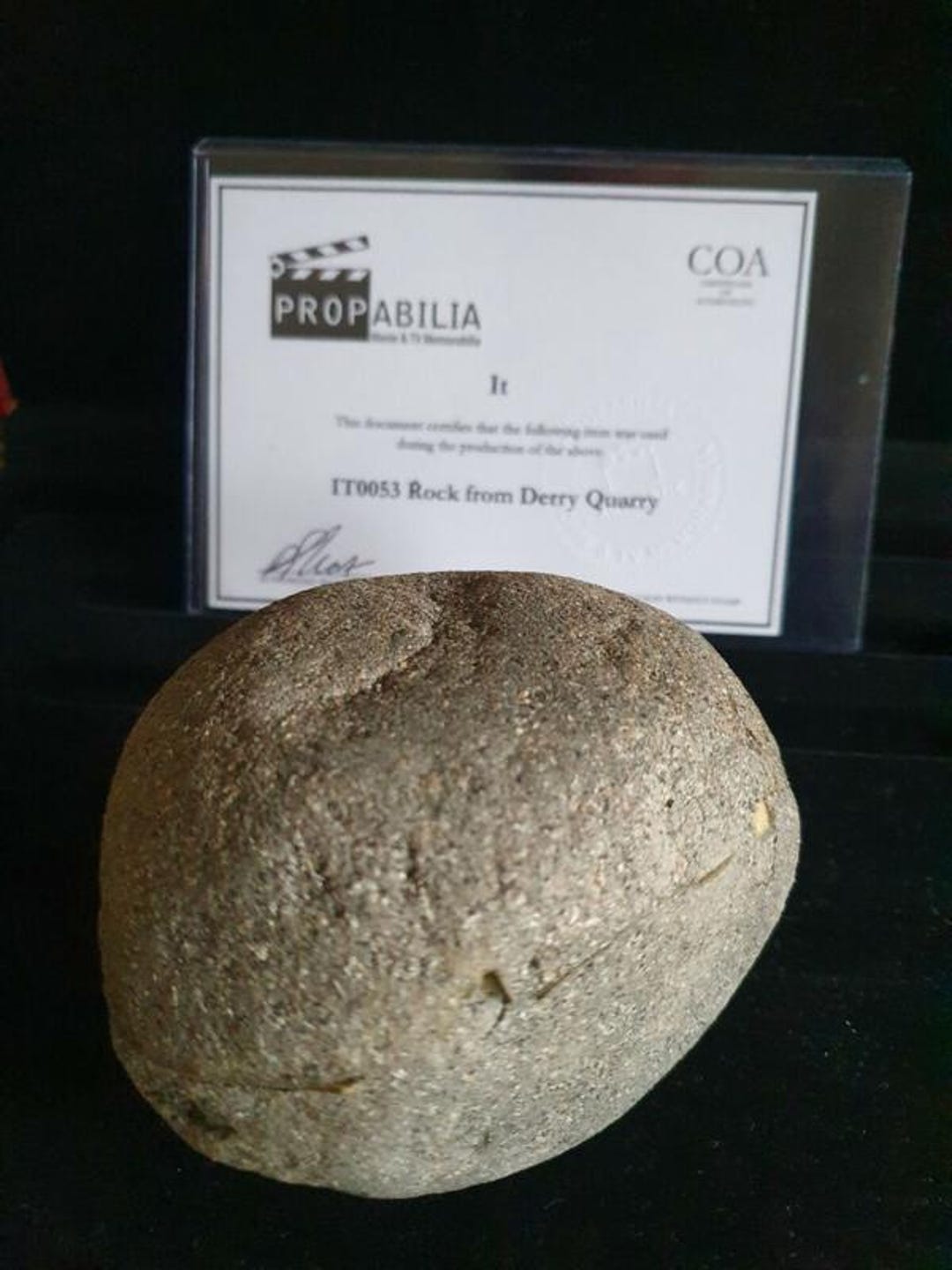 Stephen King IT Original Screen Used Rock From Derry Movie Prop - Etsy