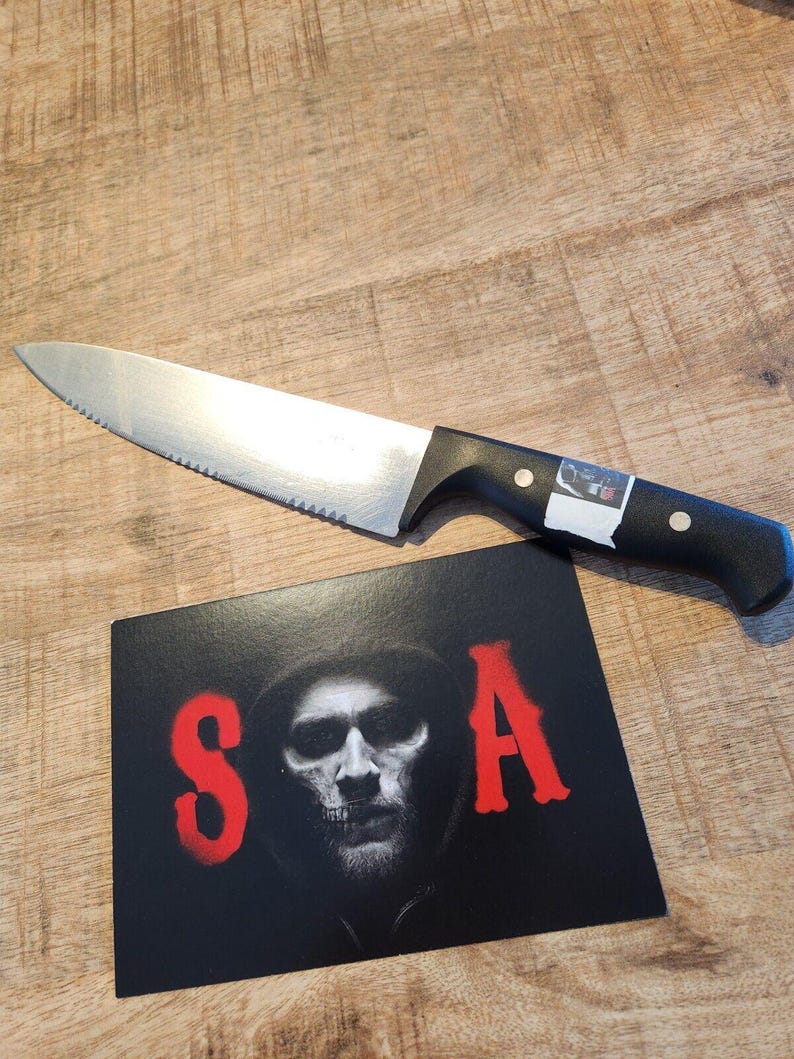 Sons of Anarchy SOA Original Screen Used Bobby Kitchen Knife Movie Prop ...