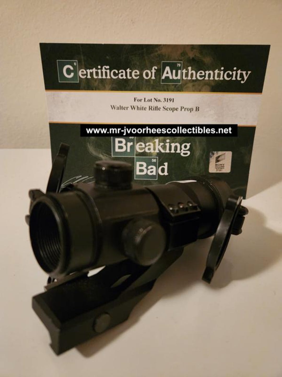 Breaking Bad Original Production Used Walter White Rifle Scope B Movie ...