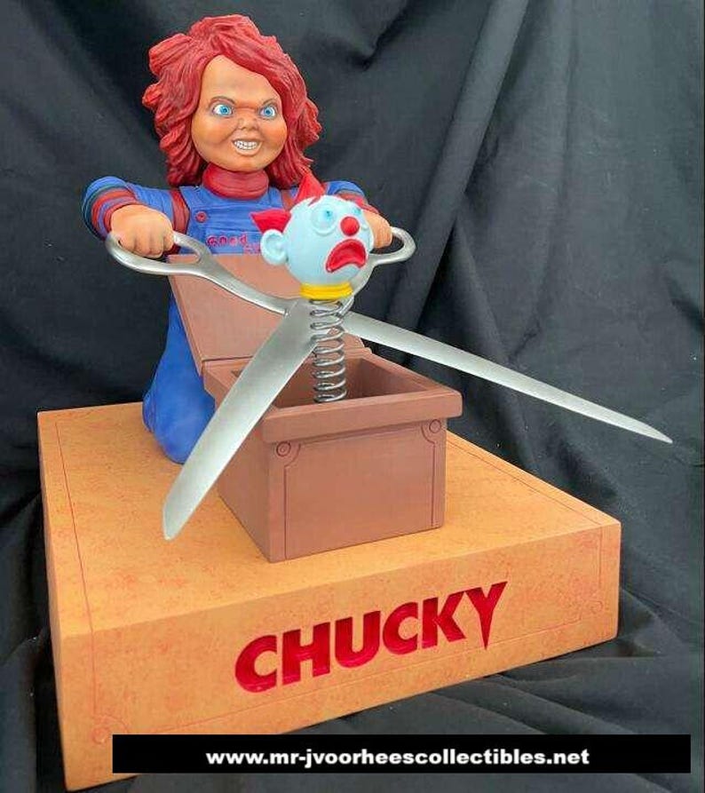 Childs Play 2 Collectors Edition Blu Ray Box Chucky Figurine Statue - Etsy