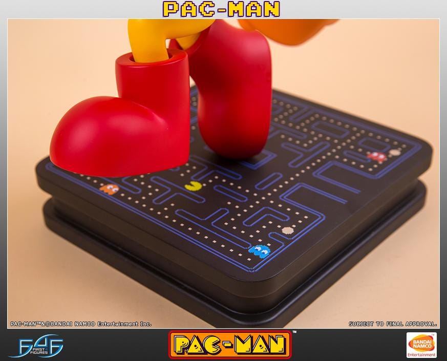 Pac Man Walking Big Figurine Statue - Etsy