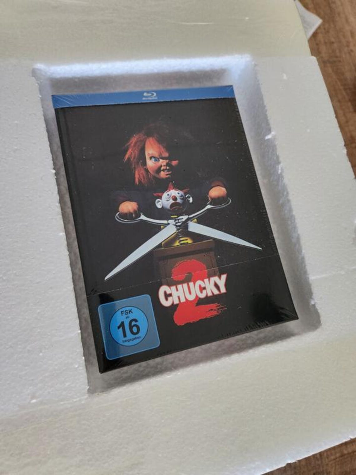 Childs Play 2 Collectors Edition Blu Ray Box Chucky Figurine Statue - Etsy