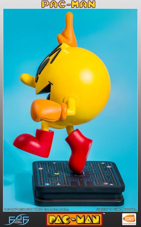 Pac Man Walking Big Figurine Statue - Etsy