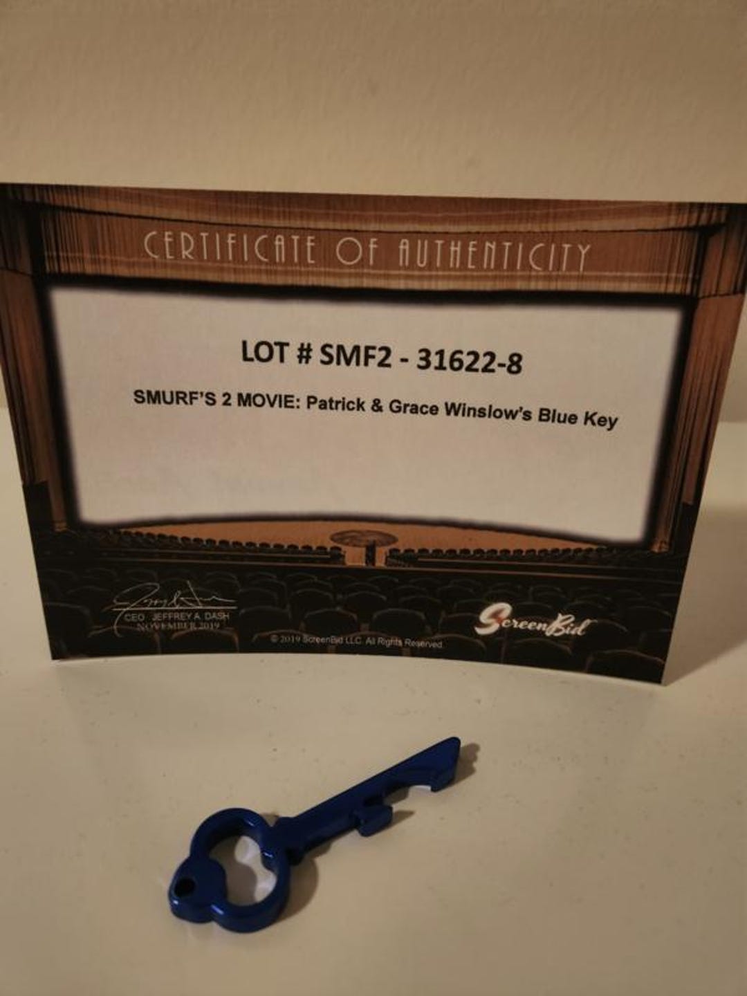 The Smurfs 2 Original Production Used Patrick and Grace Winslow Blue ...