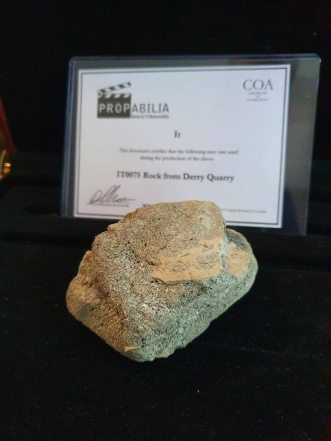 Stephen King IT Original Screen Used Throwing Rock Movie Prop - Etsy