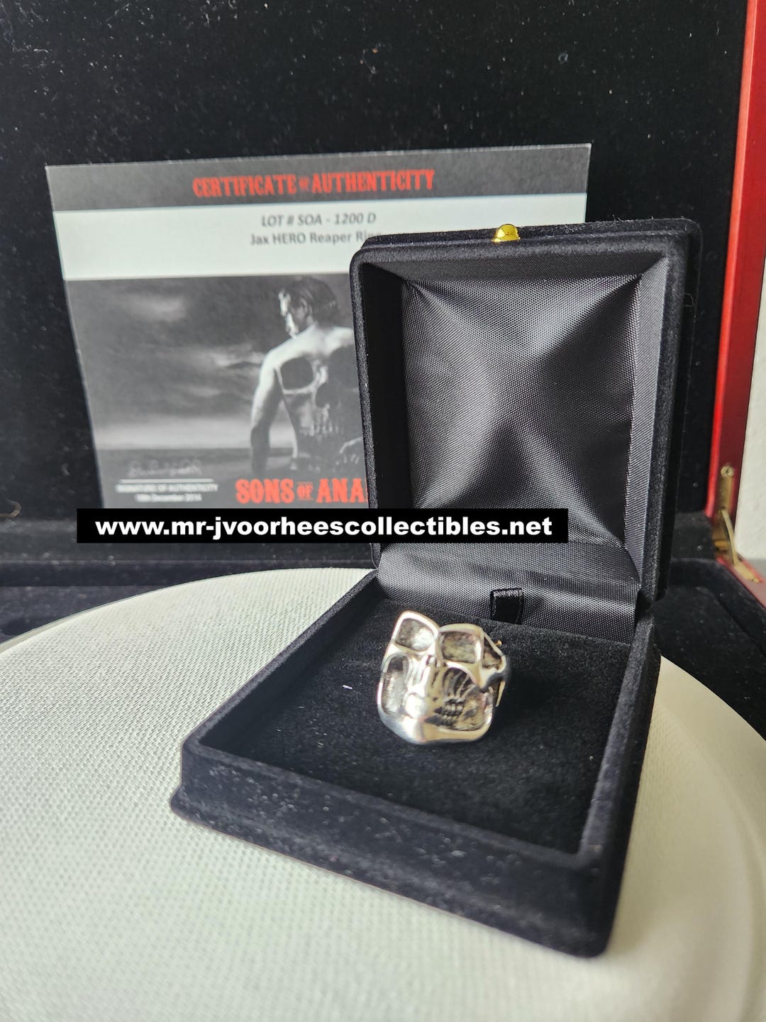SOA Sons of Anarchy Original Production Used Jack Teller Jax Reaper ...