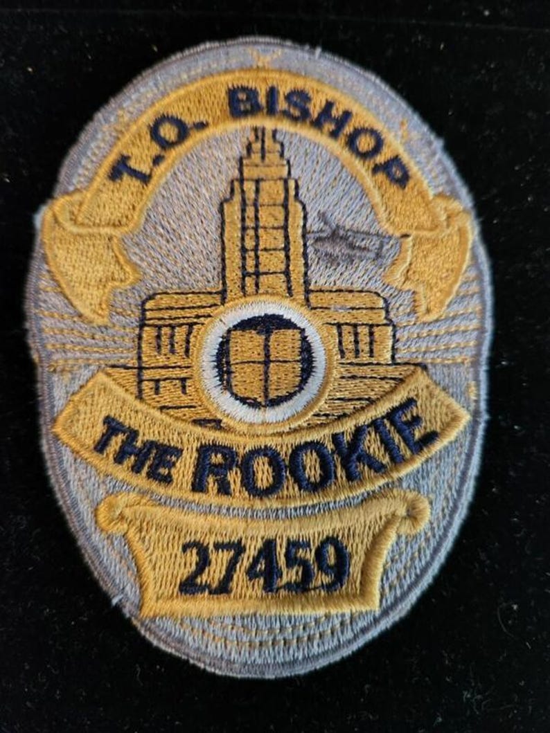 The Rookie 2018 Original Cast and Crew Talia Bishop Gift Patch Prop - Etsy