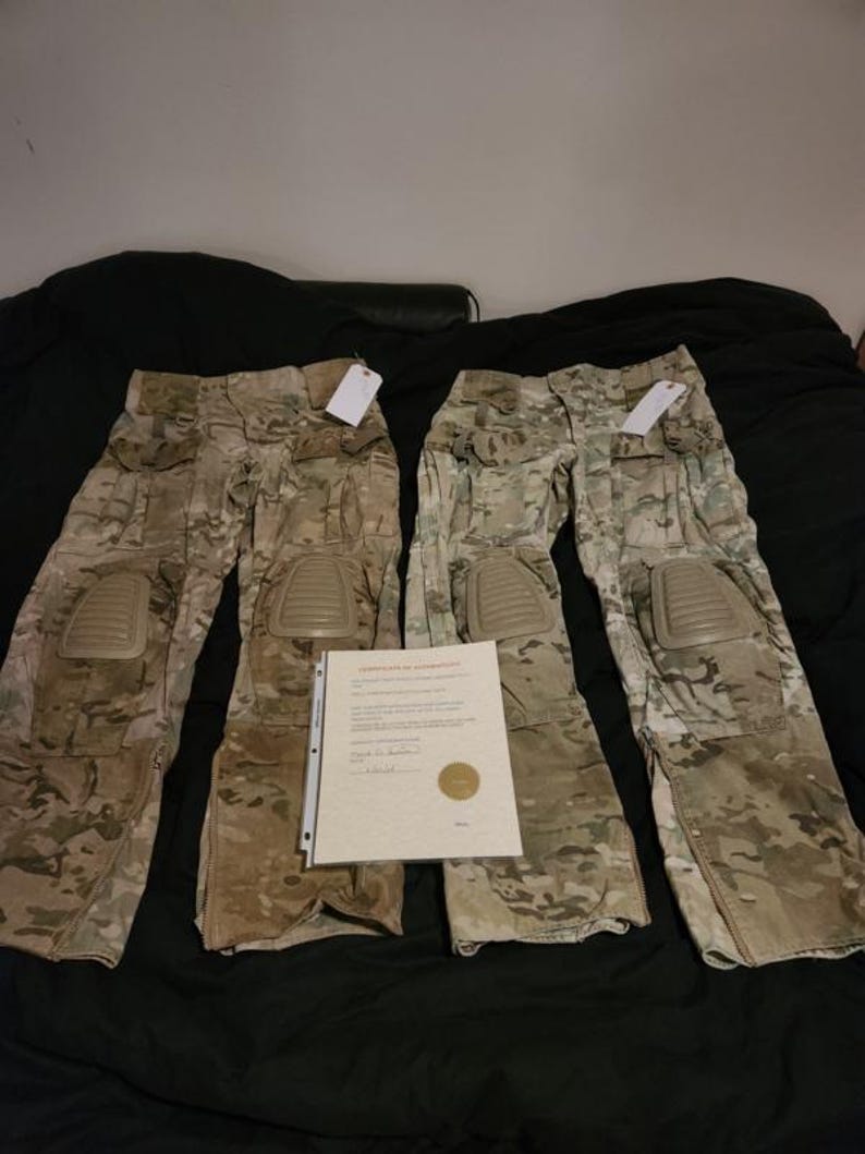 Terminator Salvation 2009 Original Screen Used Camo Soldier Pants Set ...
