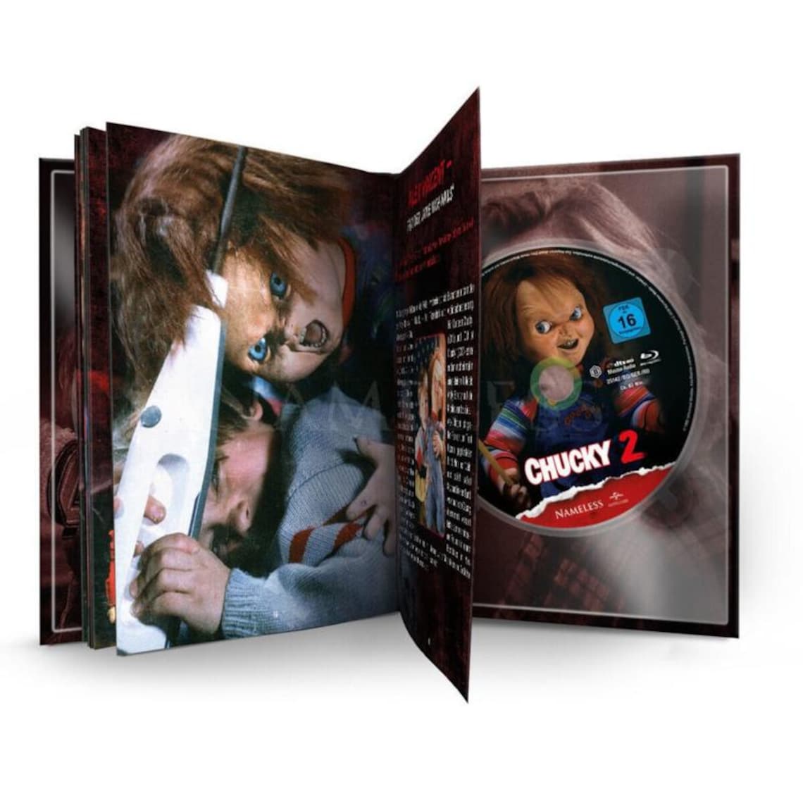 Childs Play 2 Collectors Edition Blu Ray Box Chucky Figurine Statue - Etsy