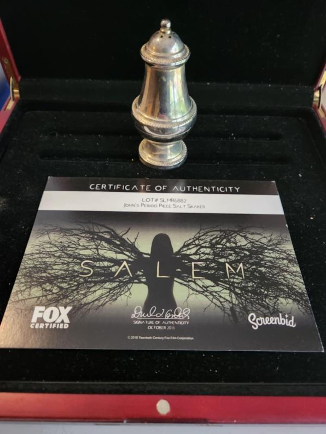 Salem Original Screen Used John Period Salt Skaker Movie Prop - Etsy