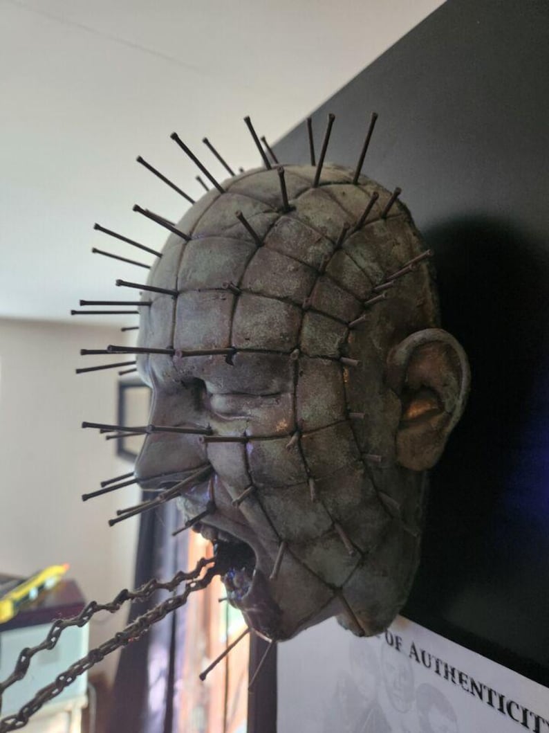Hellraiser 3 Hell on Earth Pinhead Lifesize Wall Prop Head LE of 5 by ...