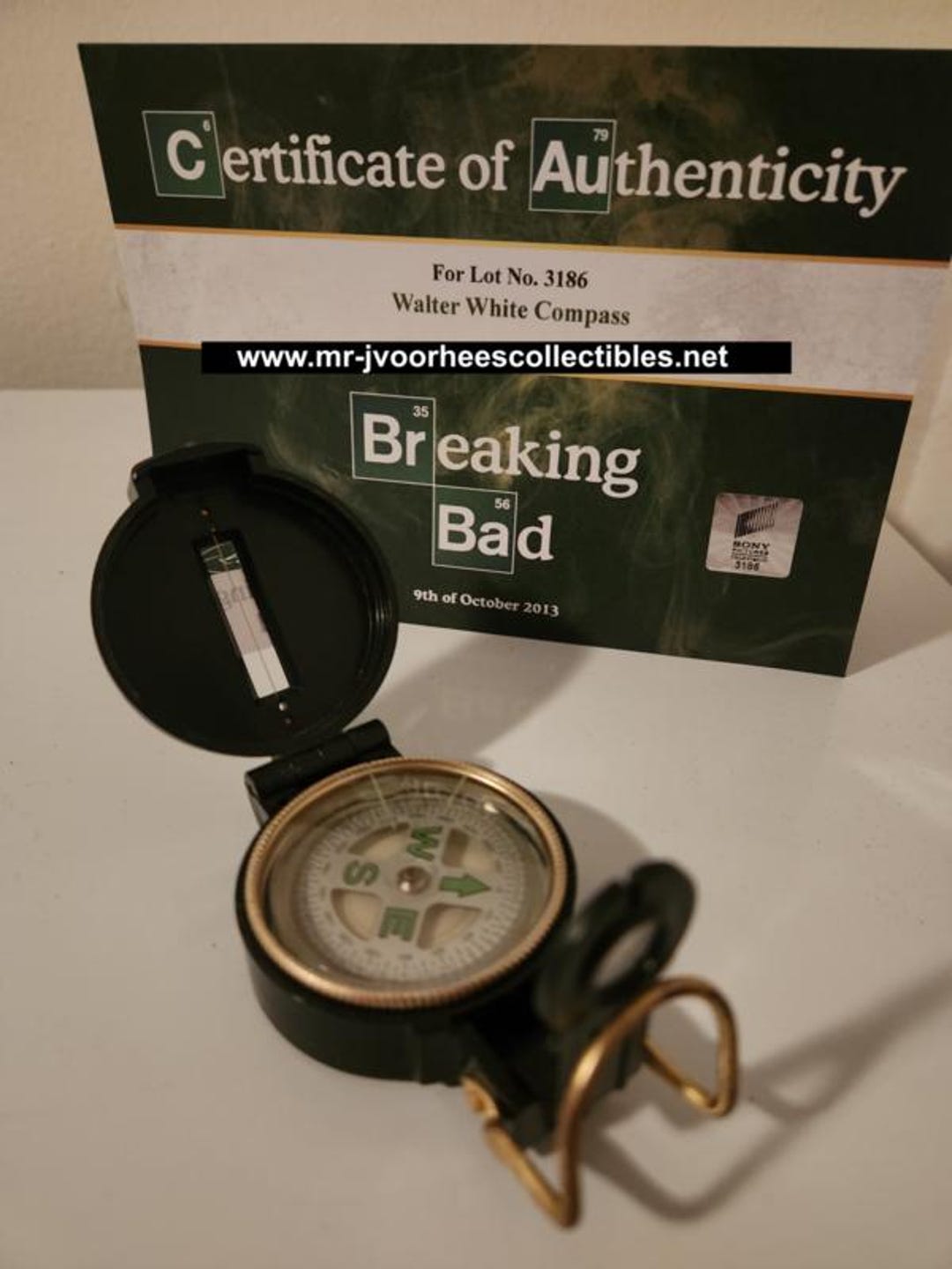 Breaking Bad Original Production Used Walter White Compass Movie Prop ...