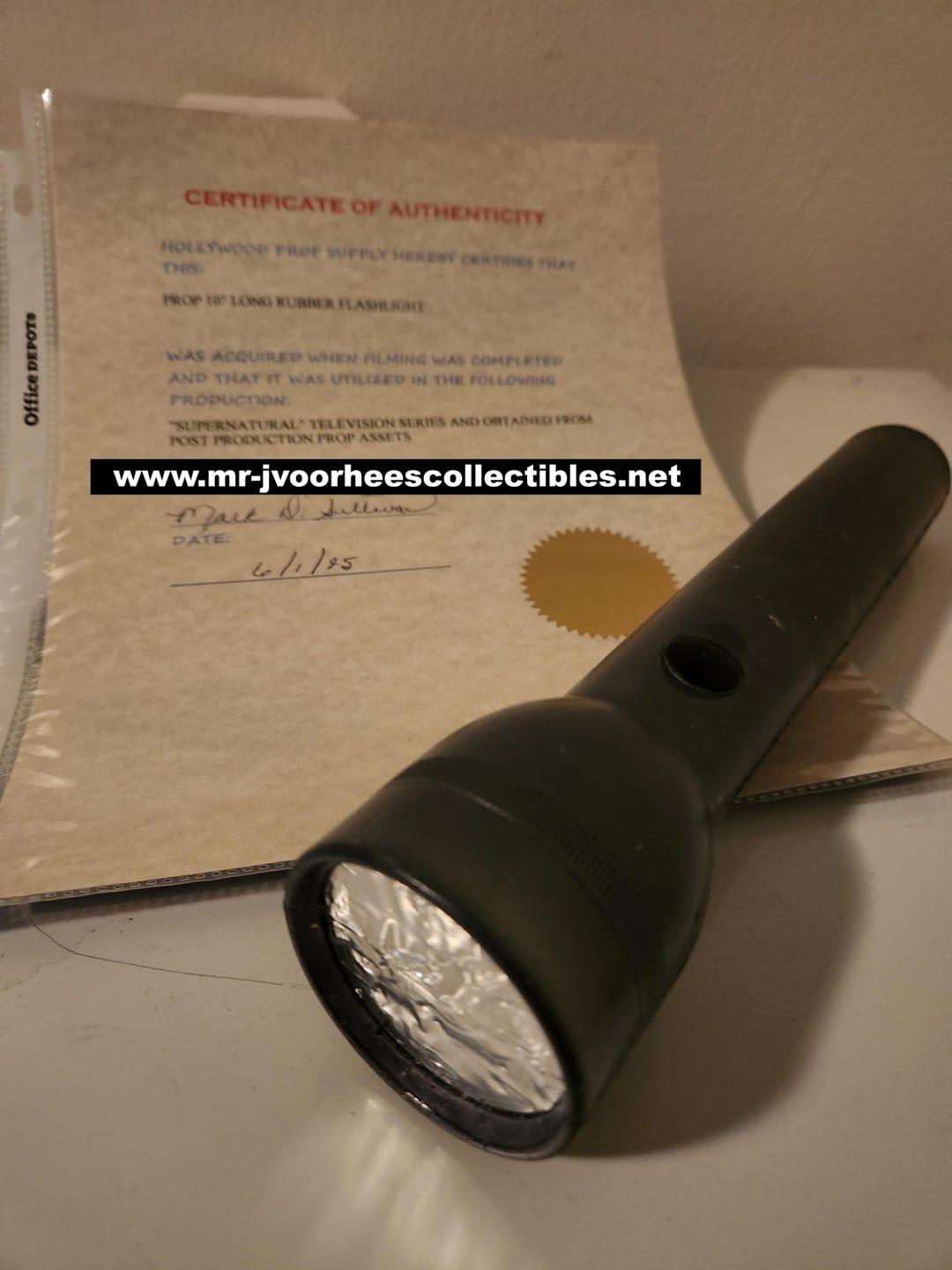 Supernatural (2005-2020) Original Screen Used Stunt Flashlight Movie ...
