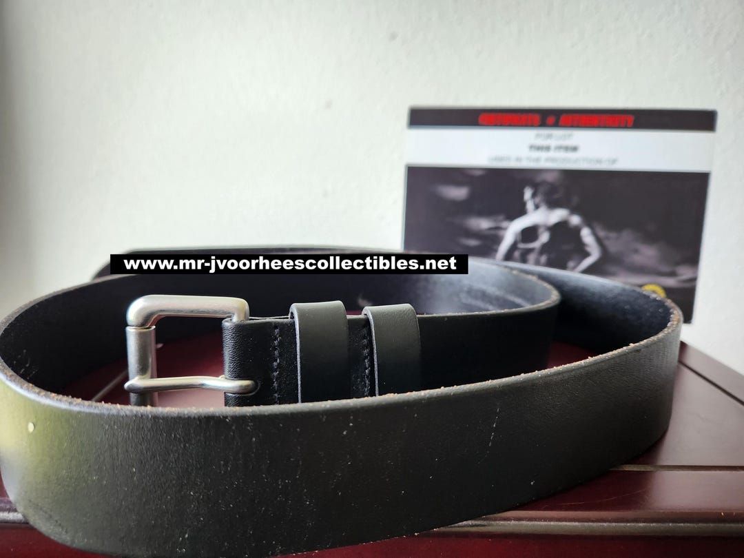 SOA Sons of Anarchy Original Production Used Clay Black Leather Belt ...