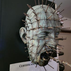 Hellraiser 3 Hell on Earth Pinhead Lifesize Wall Prop Head LE of 5 by ...