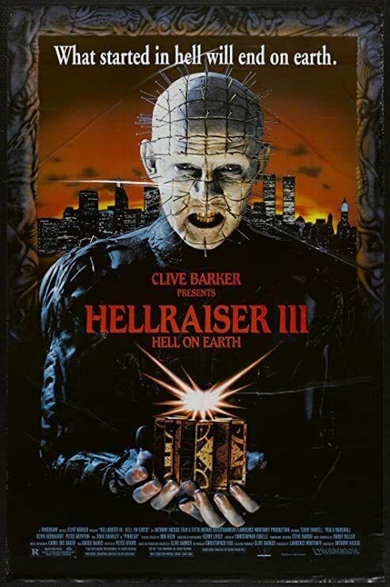 Hellraiser 3 Hell on Earth Pinhead Lifesize Wall Prop Head LE of 5 by ...