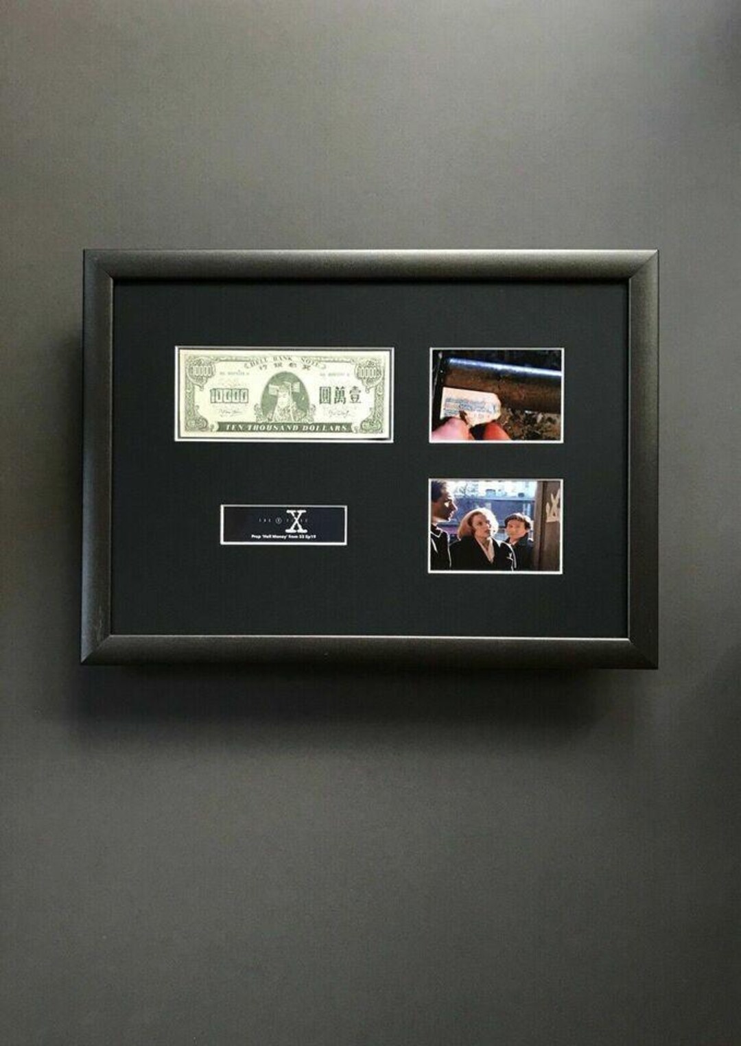 The X Files Hell Money Note Original S03 Screen Used Prop Framed - Etsy