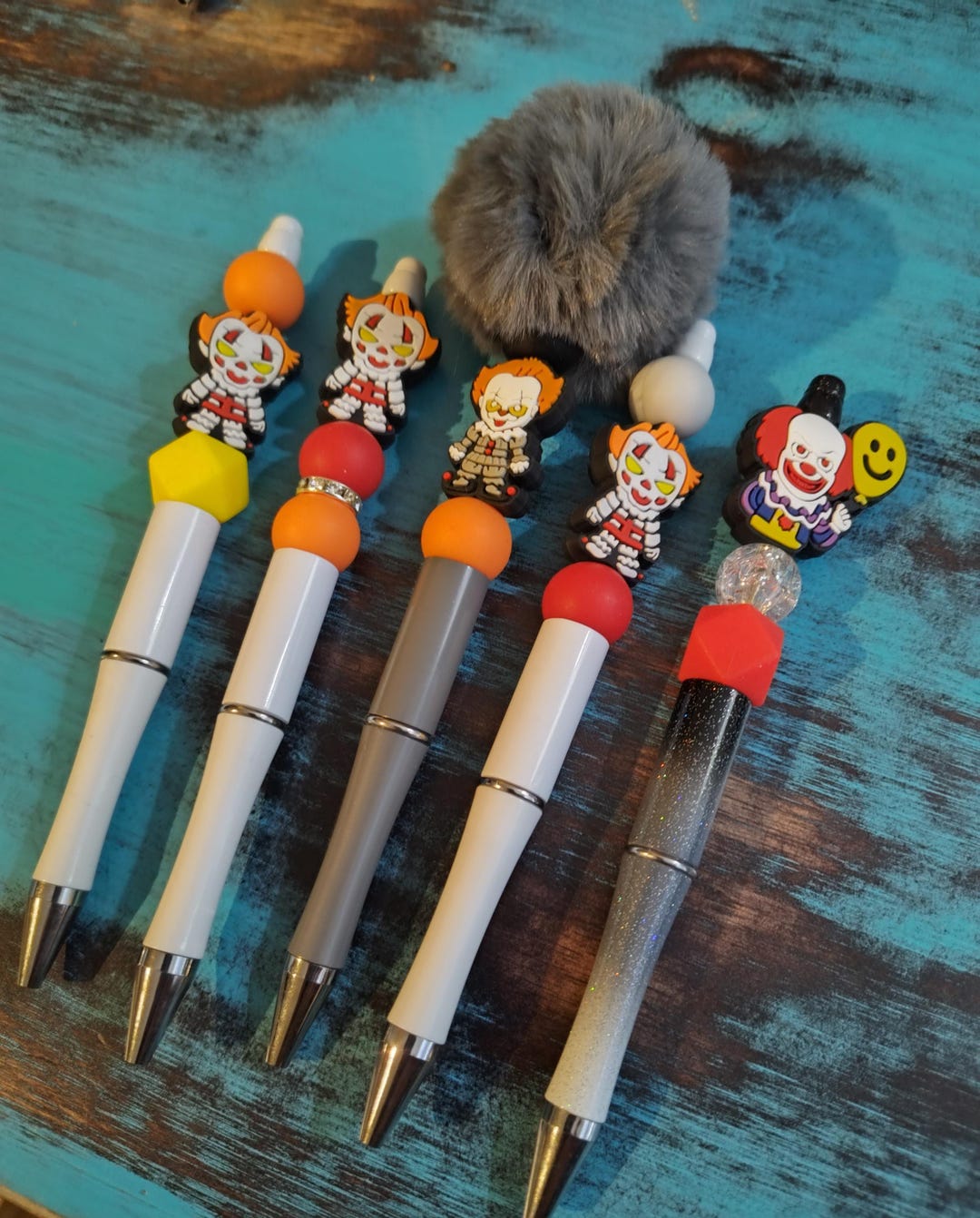 Pennywise the Clown Scary Movie It Horror Fan Custom Pens Spooky ...