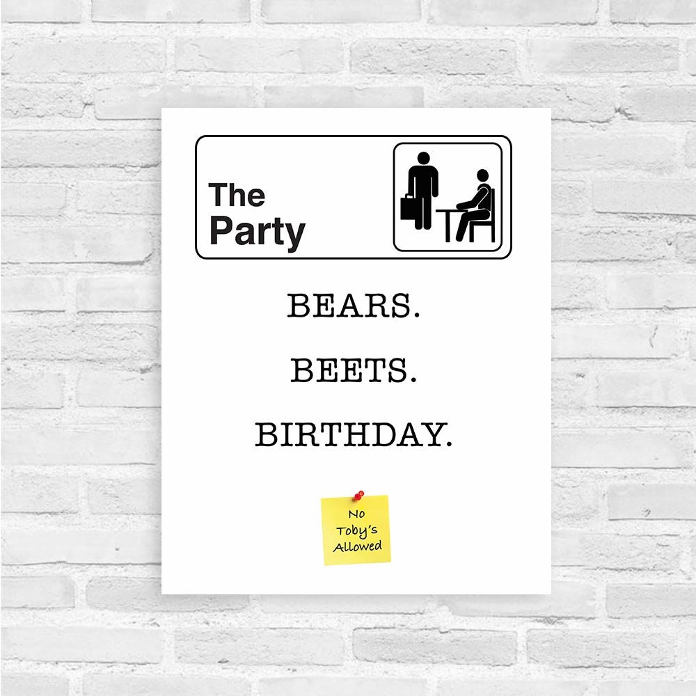 The Office Birthday Party Decoration the Office Party - Etsy