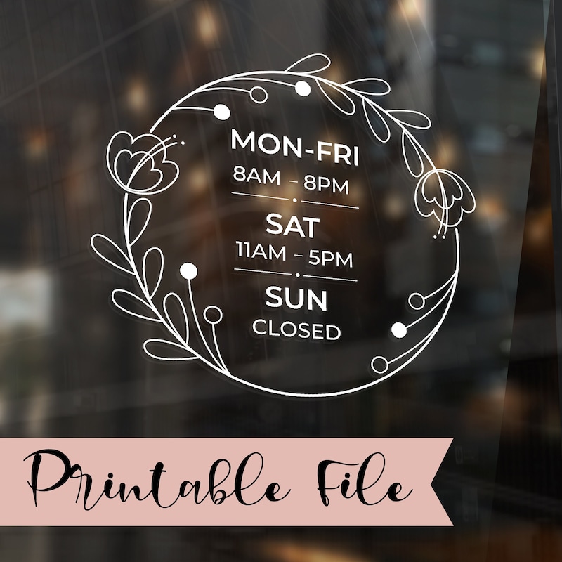 Svg File Store Hours - Etsy