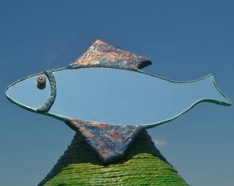 Fish Shaped Mirror - Etsy