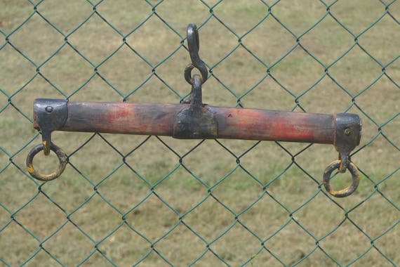 REDDISH Ox YOKE Wooden Iron Yoke Vintage Wooden Tools Horse - Etsy