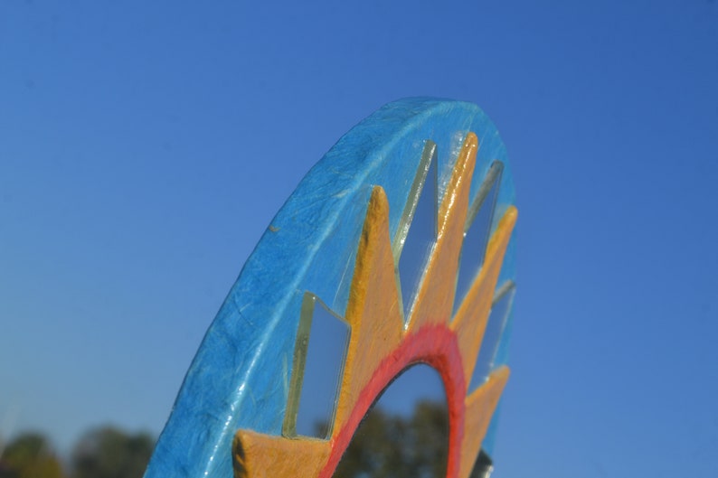 24 SUN RAYS MIRROR, Large Wall Mirror, Sun Mirror, House Warming Gift ...