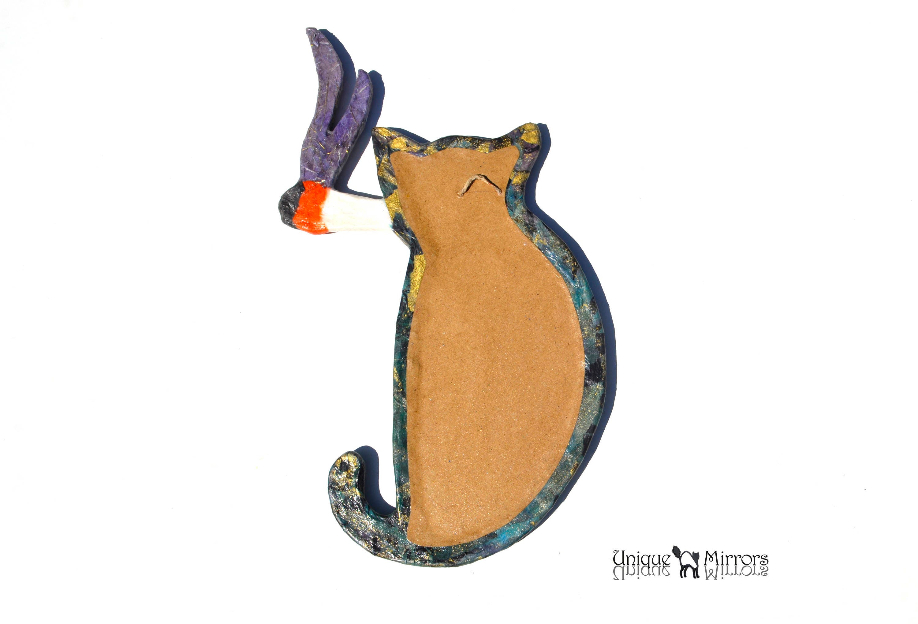 Galaxy Cat, DECORATIVE WALL MIRROR, Galaxy Cat Mirror With Joint ...